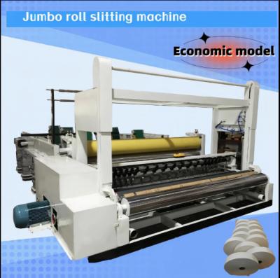 China 1800mm Finished Jumbo Roll Slitting Machine Rewinding With Good Efficient for sale