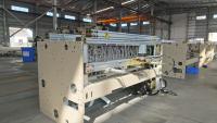 China Automatic Transfer V Fold Folding Machine 130m/min with Glue Lamination System for sale