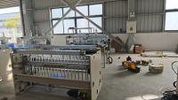 China Automatic Transfer V Fold Folding Machine 130m/min with Glue Lamination System for sale