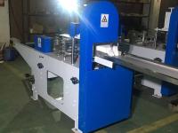 China Table Napkin Production Machine Dual Line with Automatic Stacker - 190-400mm Width, 2.1-4.1Kw Power for sale