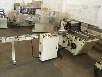China Linha de Productin do tecido do bolso/máquina de envolvimento automáticas pacote do monocanal à venda