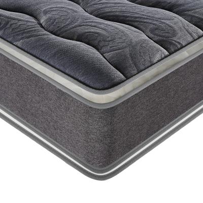 China Hotel Home Bedroom Pillow Top Spring Mattress With Latex Memory Foam for sale
