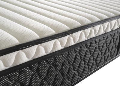China Promotional Pocket Spring Mattress / Pocket Coil Roll Up Mattress With Portable Carton for sale
