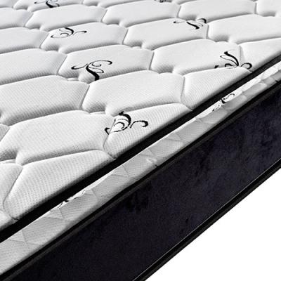 China Queen Double King 10 Inch Pillow Top Bonnell Spring Mattress Compressed Mattress In Box for sale