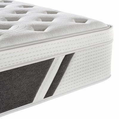China Comfortable Pocket Spring Mattress Euro Top Flat Compressed for sale