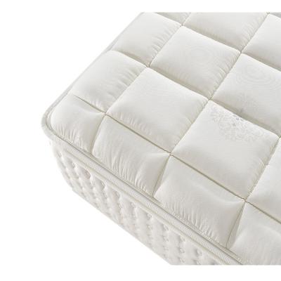 China 6 Star Hotel Plush Queen King Size Pocket Spring Mattress Gel Memory Latex Zoned Pocket Spring Coil Mattress for sale