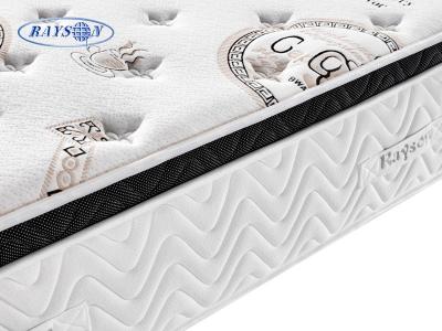 China 12 mittlerer fester Latex-Euro-in der Spitzentaschen-Frühlings-Matratze mit Gedächtnis-Schaum-Deckel zu verkaufen