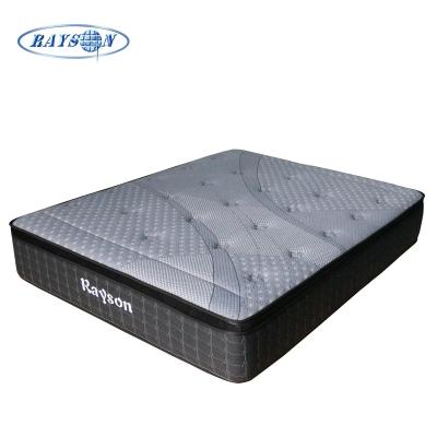 中国 整形外科の贅沢なユーロの上の記憶泡のポケット コイルのマットレス 販売のため