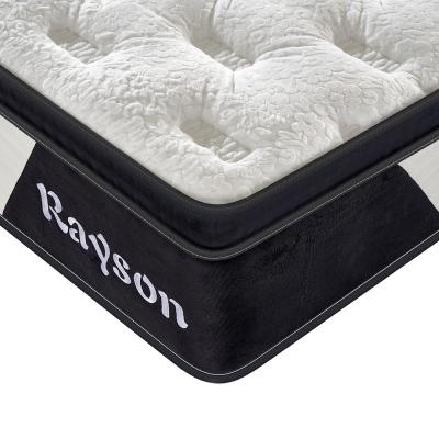 China 30cm Hotel Bed Mattress Roll Memory Foam Bed Box Pocket Spring Mattress Euro for sale