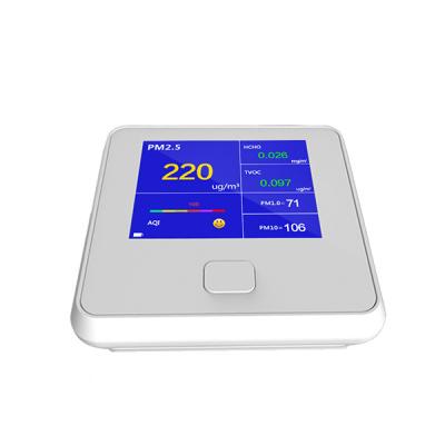 China Know What's in the Air You Breathe - Air Quality Monitor Formaldehyde(HCHO) Monitor with PM2.5/PM10/TVOC Test USA for sale