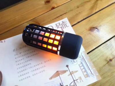 China New Flame Light Bluetooth Speaker 2018 hot USA items, word cup flame blutooth speaker for sale