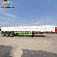 China 1 Meter Side Wall Semi Trailer For Bulk Cargos for sale