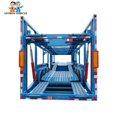 Cina Rimorchio meccanico del trasportatore dell'automobile dei semi delle unità 53ft degli assi ccc 6 della sospensione 2 in vendita