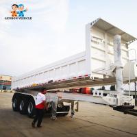 China ISO Standard Self Dumping 40ft Drawbar Dump Semi Trailers for sale