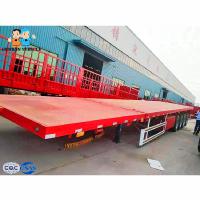 China Multifunctional Iso 45T Extendable Container Semi Trailer for sale