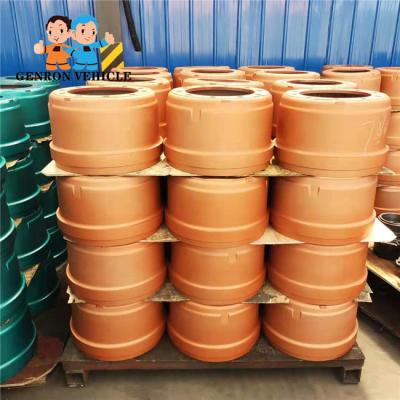 Acier de fonte de vente chaude de la CHINE/remorque faits sur commande Axle Brake Drum pièce forgéee de fonte