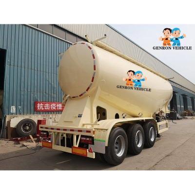 China 40 reboque pneumático do armazenamento do cimento da construção do pé 25cbm à venda