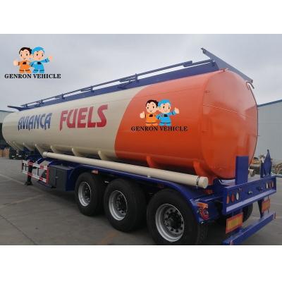 Cina Spessore trasversale 4mm Triaxles del braccio rimorchio dell'autocisterna da 8000 galloni in vendita