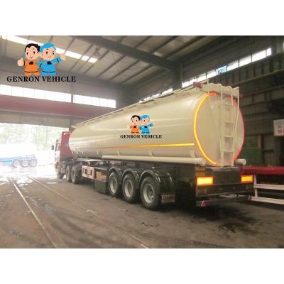 China CCC van de luchtopschorting Aanhangwagen van de Aluminium40000l de Vloeibare Tanker Te koop