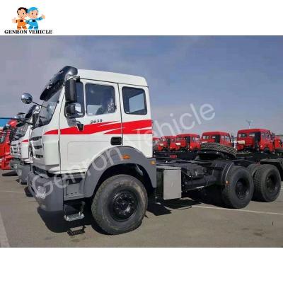 Cina Mano sinistra che determina la testa del camion del motore primo del trattore di 6×6 380hp in vendita
