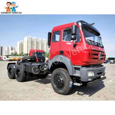 China 6 Cylinder Radial Tire 380HP 280Kw Tractor Head Trucks for sale