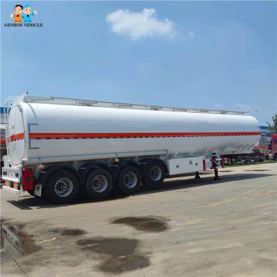 Cina Semirimorchio liquido del rimorchio dell'autocisterna di 6 compartimenti con gli assi del trattore 4 di SHACMAN in vendita