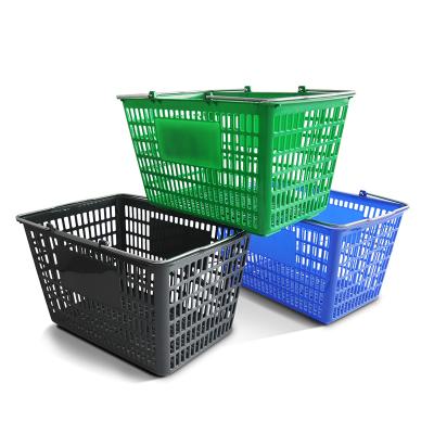 Cina RD 01 Plastic shopping basket plastic shopping supermarket basket in vendita