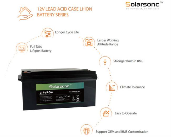 Lithium 100 Ah 12v Lifepo4 Deep Cycle Battery For Camper Trailer 0