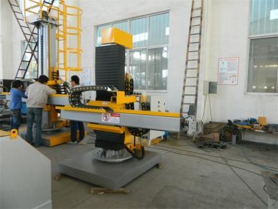 China VFD Automatic Tank Welding Manipulators For Straight Seam / Circle Seam Welding for sale