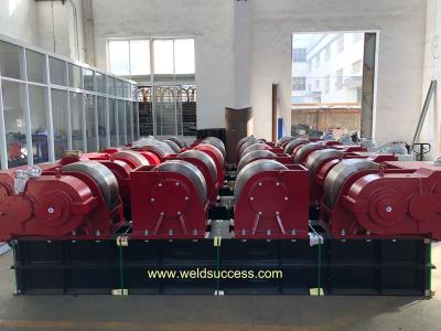 中国 300T頑丈な管のボルト調節を用いる溶接のローラーの回転子の立場 販売のため