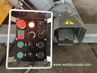 China 1T Pipe Hydraulic Welding Positioner Heavy Load With 1000mm Table Diameter for sale