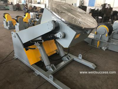 China 1T Pipe Hydraulic Welding Positioner Heavy Load With 1000mm Table Diameter for sale