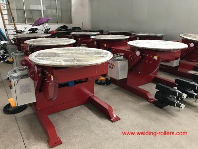 China 5000kg Pipe Hydraulic Welding Positioner Heavy Load With 1500mm Table Diameter for sale