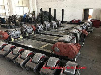 中国 風力タワー用の100トンのパイプ溶接回転ローラーボルト調整 販売のため