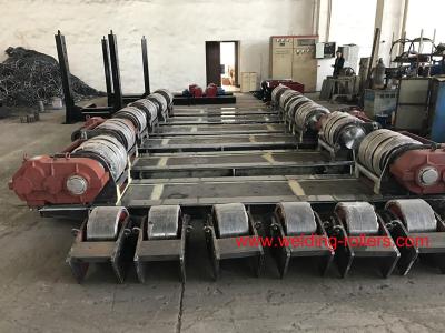 中国 風力タワー用の100トンのパイプ溶接回転ローラーボルト調整 販売のため