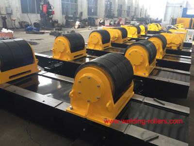 Chine 160T soudant le rotateur conventionnel de rouleaux de tuyau avec l'unité centrale avec l'ajustement de boulon à vendre