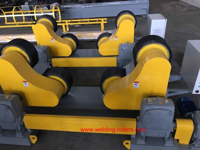 中国 風力タワーの頑丈なパイプ ローラー スタンドのための 60 トンの溶接パイプ ローラー 販売のため