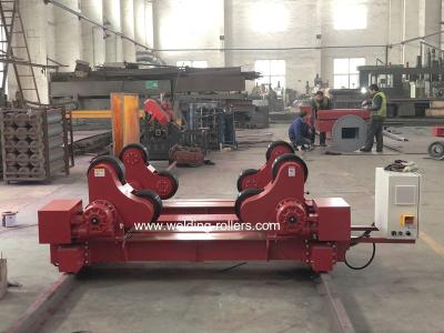 China Uno mismo de los rodillos del tubo de la soldadura de 150 toneladas que se alinea con el control manual inalámbrico en venta