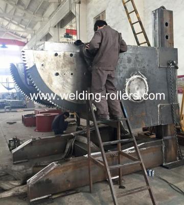 Cina Posizionatore automatico per saldatura di tubi da 20 tonnellate per impieghi gravosi con display digitale per il controllo della velocità in vendita