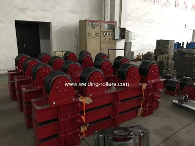 China 30T laspijprotator voor pijpuiteinde conventioneel met PU met boutafstelling Te koop