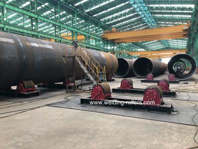 China 200 Ton Loodschroef Pijp Lassen Rotator Heavy Duty Conventioneel Met PU Wielen Te koop