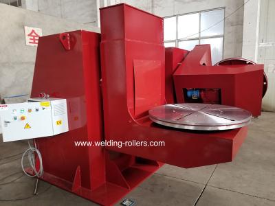 China L Type 10 Ton Welding Turn Table Positioner With Hand Control Box for sale