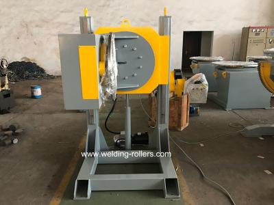 China 3 Ton L-Shape Welding Turning Positioner With Hand Control Box for sale