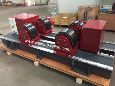 China Rolos de torneamento de soldagem 20T para topo de tubo com PU com ajuste de parafuso à venda