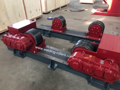 China Rolos de torneamento de soldagem 20T para topo de tubo com PU com ajuste de parafuso à venda