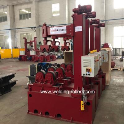 China 3-Tonnen-Spulenrohrschweißrotator mit automatischer Tankdrehausrüstung zu verkaufen