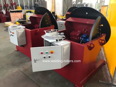 China 1000kg Pipe Automatic Welding Positioner With Hand Control Box And Foot Pedal for sale