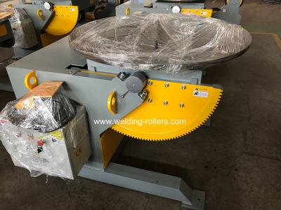 China Posicionador de soldadura rotatorio automático de 2 toneladas con ángulo de inclinación de 0 ~ 90 grados en venta
