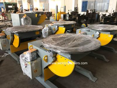 China Posicionador de soldadura rotatorio automático de 2 toneladas con ángulo de inclinación de 0 ~ 90 grados en venta