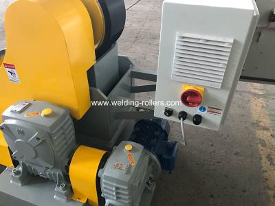 China Uno mismo que alinea los rodillos de la soldadura del tubo soportes de 10 toneladas para la torre del viento en venta